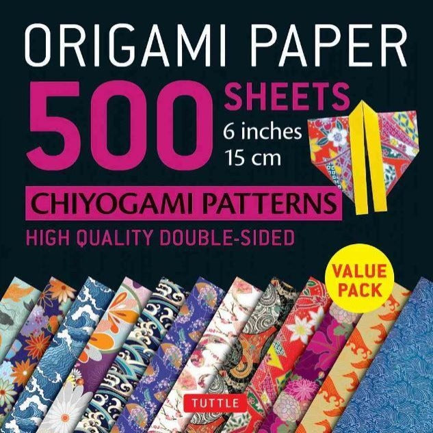 (15.0) Origami Paper J Chiyogami 6" 500s – TOKYO ORIGAMI MUSEUM SHOP